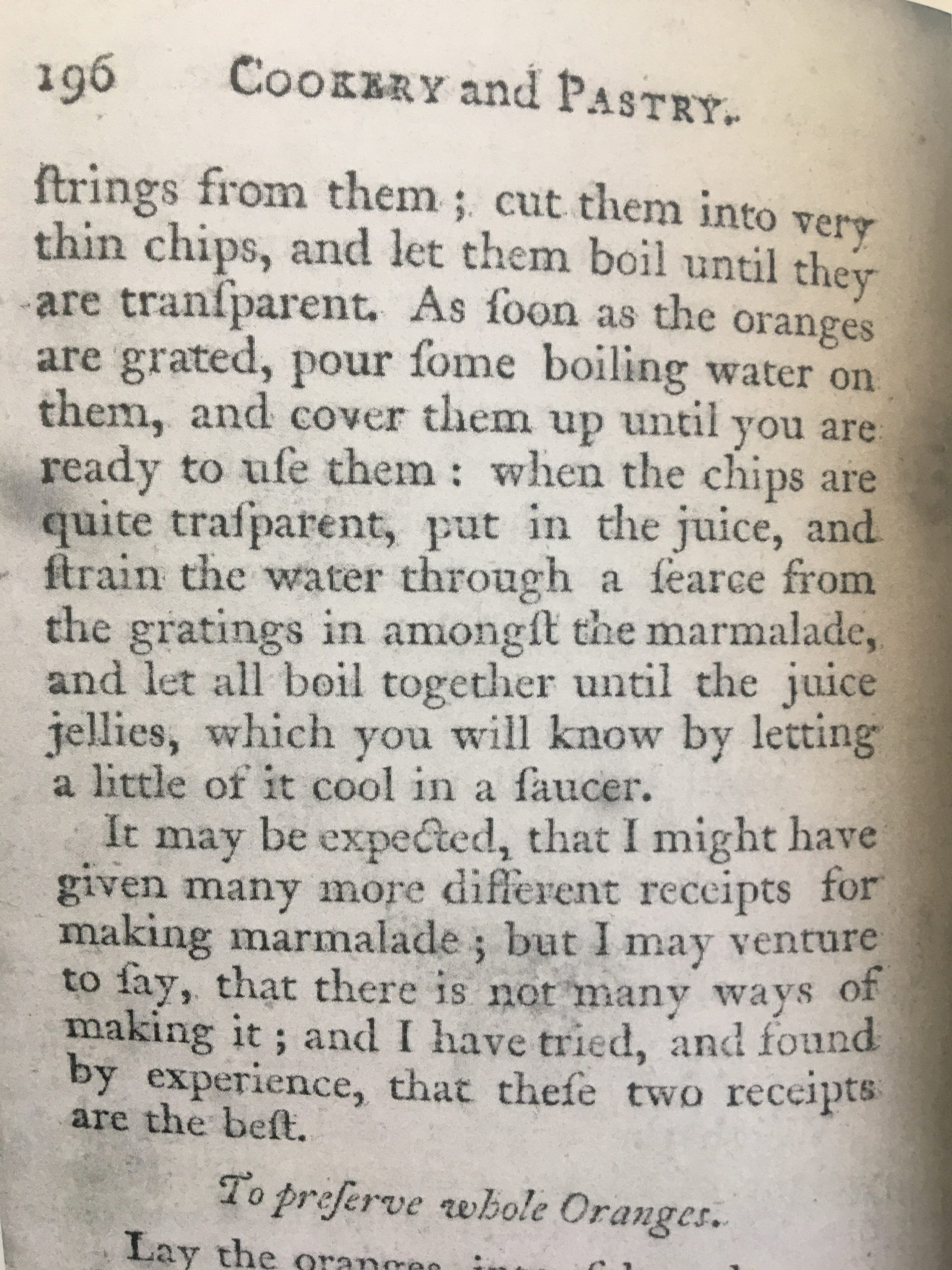 Colonial Cooking: Marmalade | Greenwich Historical Society