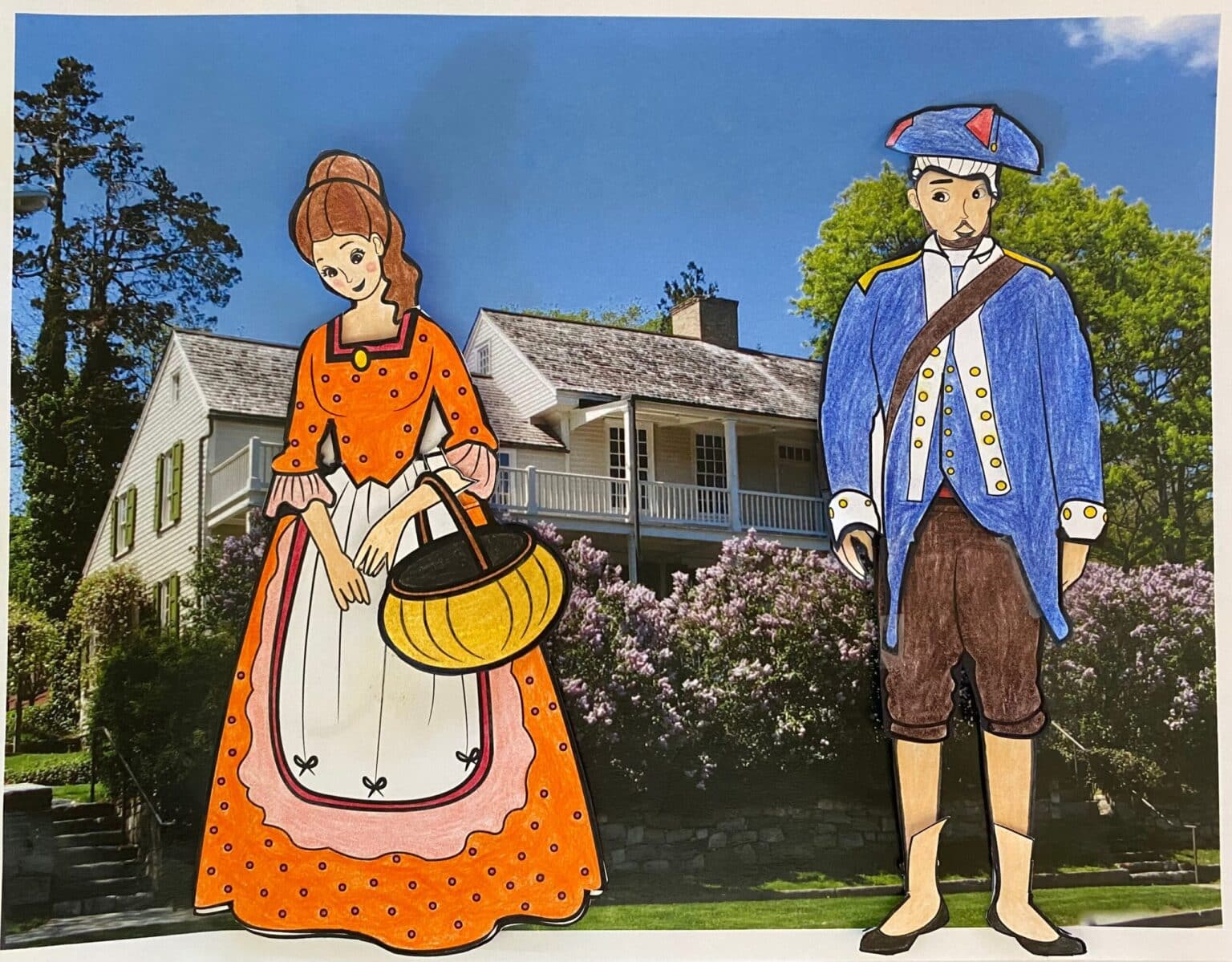 Colonial Toys: Make Paper Dolls in the Time Travelers KidStudio ...