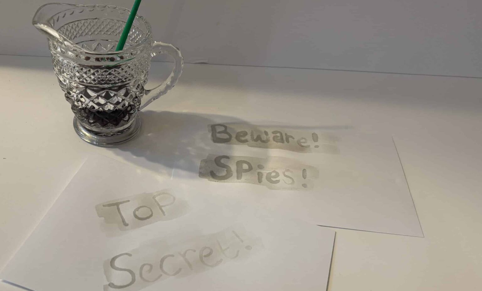 Become a Revolutionary Spy: Make Invisible Ink in the Time Travelers ...